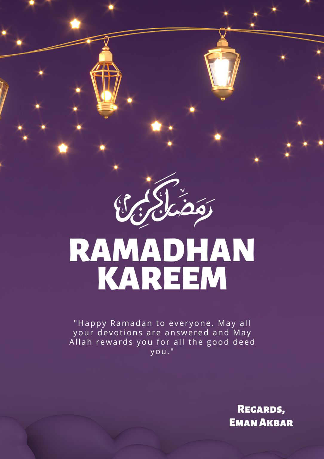 Eman Akbar on LinkedIn: Ramadan Mubarak to my Network : ) Eman Akbar on LinkedIn: Ramadan Mubarak to my Network : )