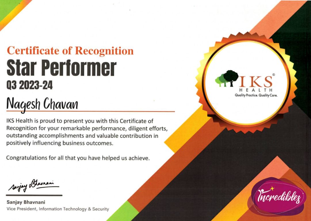 #ikshealth #starperformer #iks #it #technology #rewardsandrecognition ... #ikshealth #starperformer #iks #it #technology #rewardsandrecognition ...