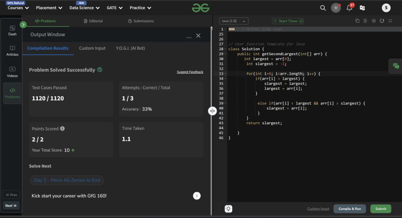 #gfg160 #gfg160 #geekstreak2025 #dsa #codingchallenge #geeksforgeeks # ... #gfg160 #gfg160 #geekstreak2025 #dsa #codingchallenge #geeksforgeeks # ...