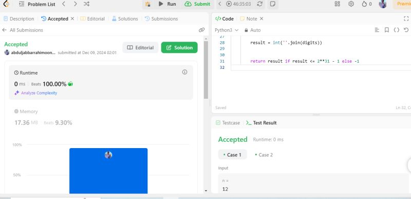 Abdul jabbar Rahimoon on LinkedIn: #leetcodechallenge #leetcode # ... Abdul jabbar Rahimoon on LinkedIn: #leetcodechallenge #leetcode # ...
