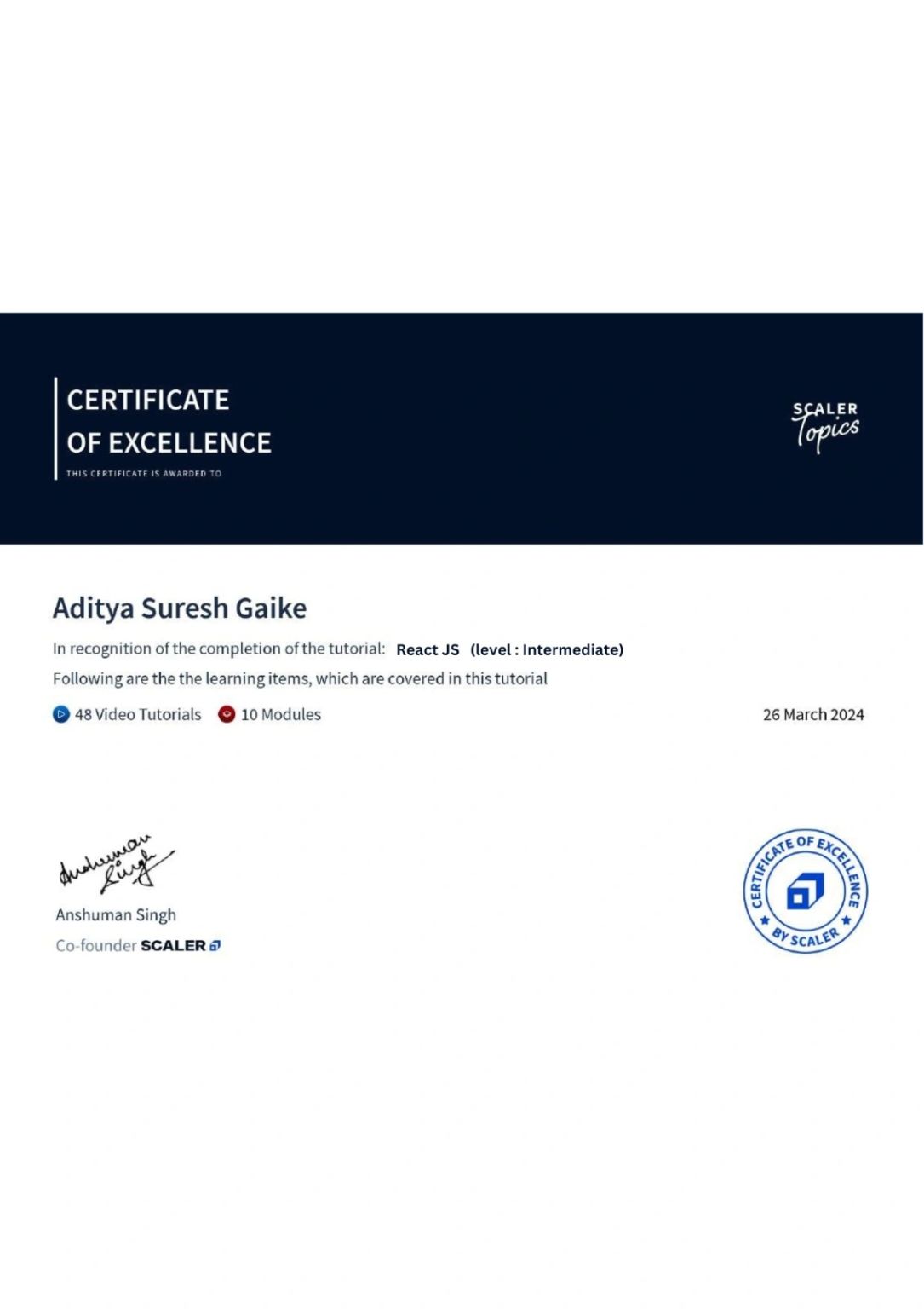 Aditya Gaike on LinkedIn: #development #javascript #reactjs Aditya Gaike on LinkedIn: #development #javascript #reactjs