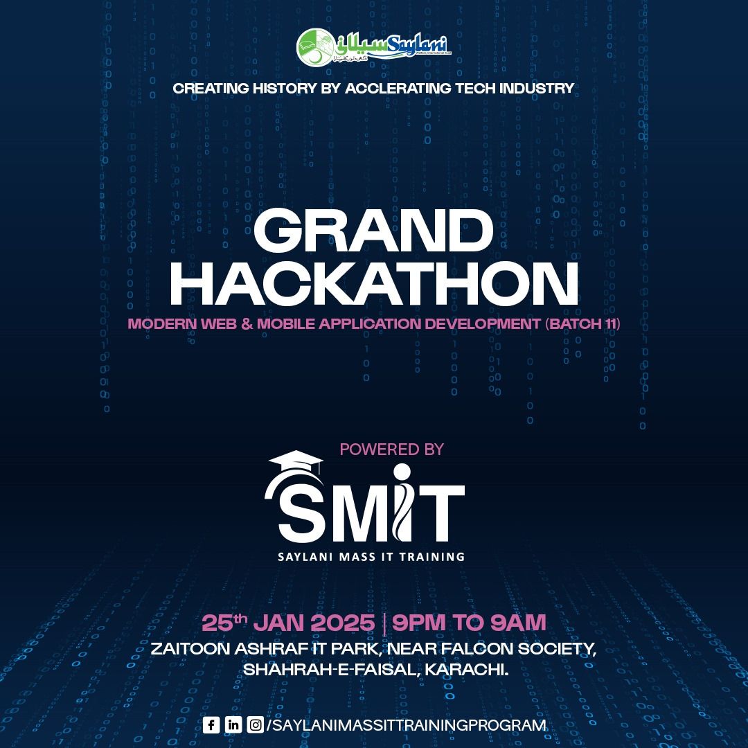 Mohsin Ali on LinkedIn: #hackathon #codingnight #batch11 #smit # ... Mohsin Ali on LinkedIn: #hackathon #codingnight #batch11 #smit # ...
