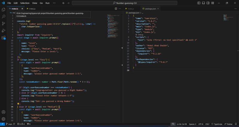Abdul Ahad Shaikh on LinkedIn: #cli #typescript #gamedev Abdul Ahad Shaikh on LinkedIn: #cli #typescript #gamedev