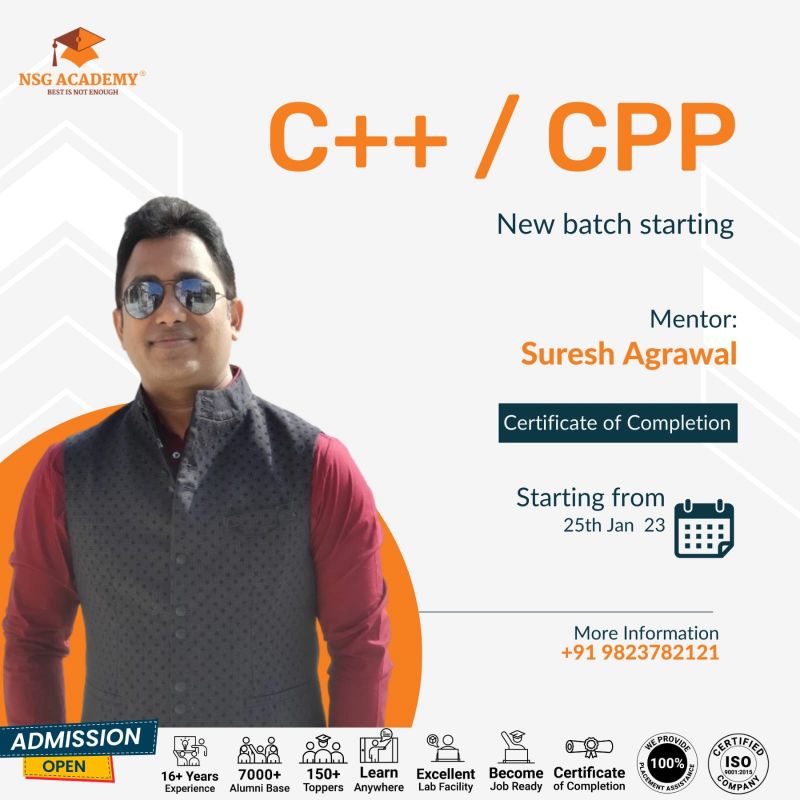 NSG ACADEMY on LinkedIn: #cppprogramming #c #cpp #oopsconcepts NSG ACADEMY on LinkedIn: #cppprogramming #c #cpp #oopsconcepts