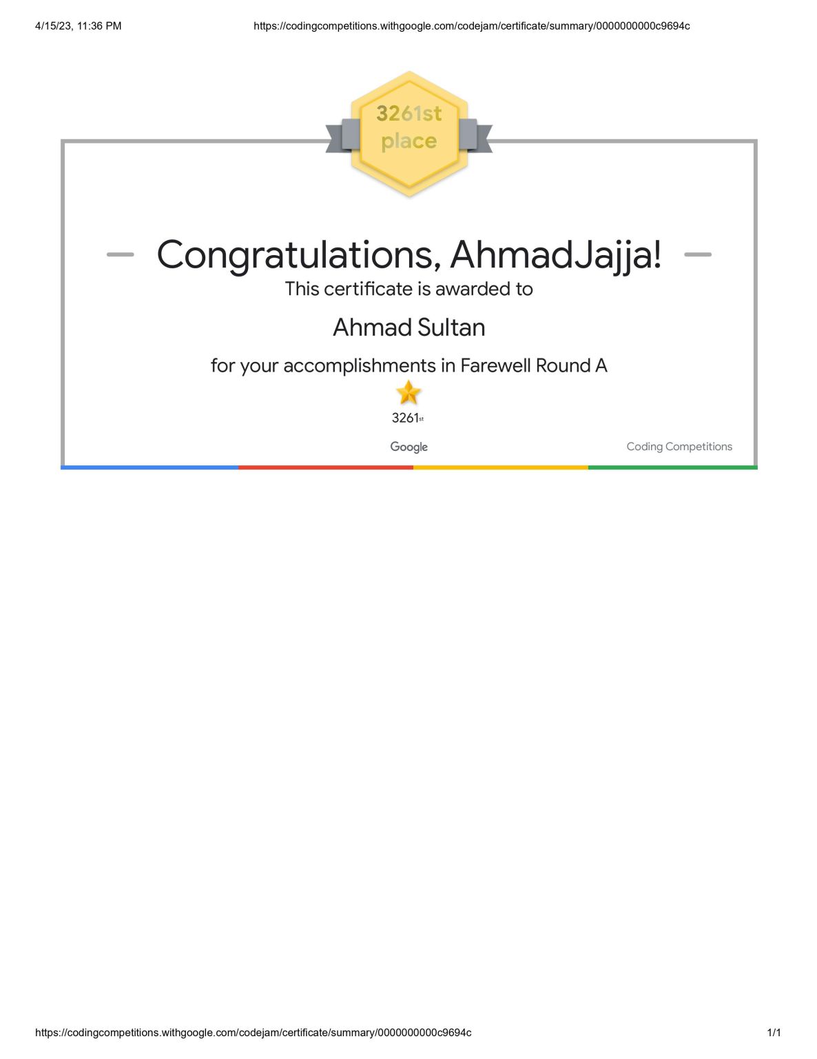 Ahmad Jajja on LinkedIn: #codingcompetition #codingchallenge Ahmad Jajja on LinkedIn: #codingcompetition #codingchallenge