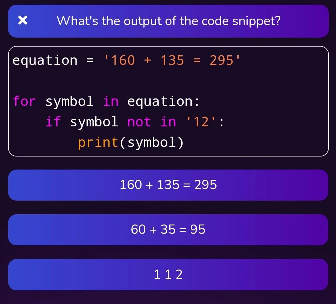Python Coding on LinkedIn: What is the output of following Python code ... Python Coding on LinkedIn: What is the output of following Python code ...