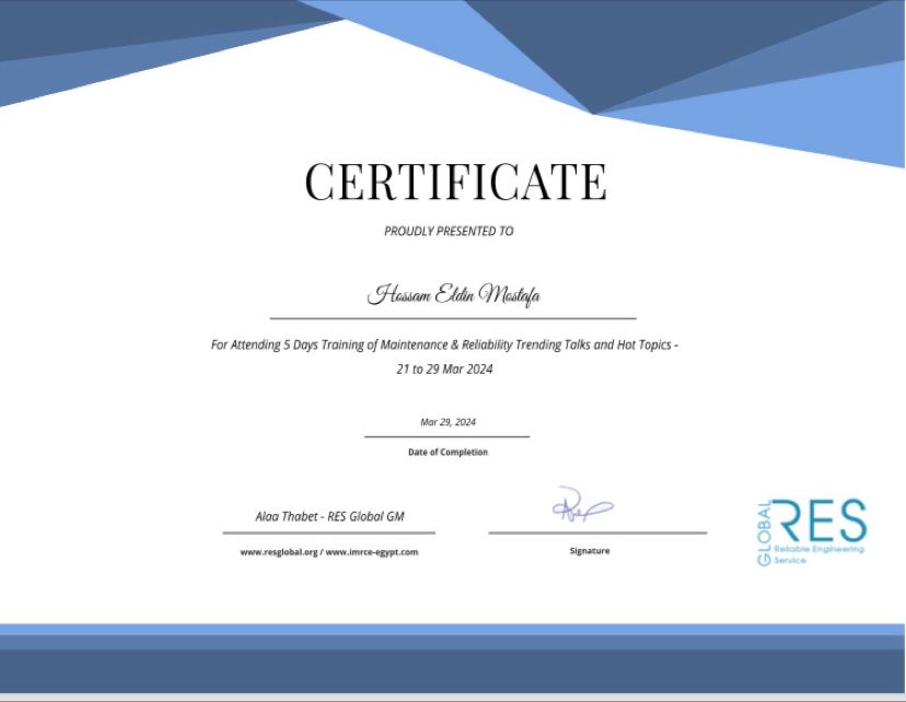 Hossam Eldin Mostafa Morsy on LinkedIn: Thank you for the work team@RES ... Hossam Eldin Mostafa Morsy on LinkedIn: Thank you for the work team@RES ...