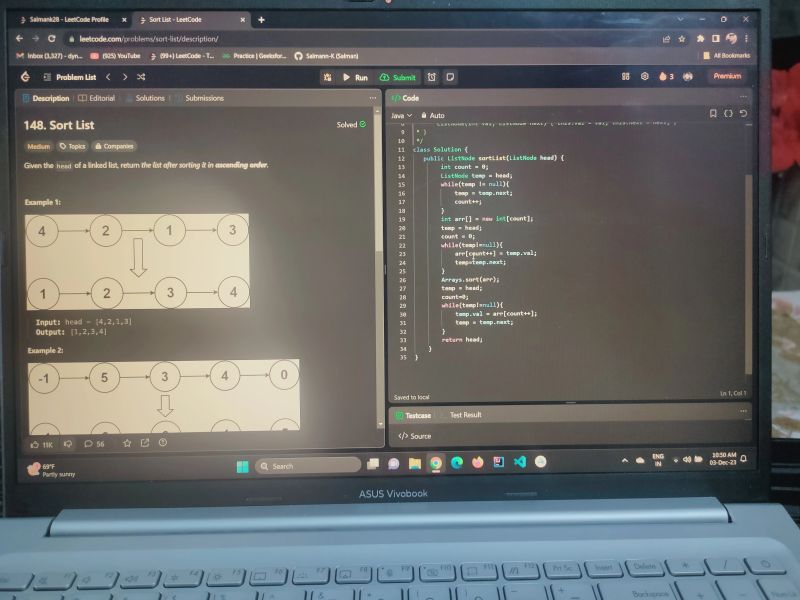 Mohd Salman on LinkedIn: DAY 51 : #CODE_AND_DEVELOPMENT Late post #DSA ... Mohd Salman on LinkedIn: DAY 51 : #CODE_AND_DEVELOPMENT Late post #DSA ...