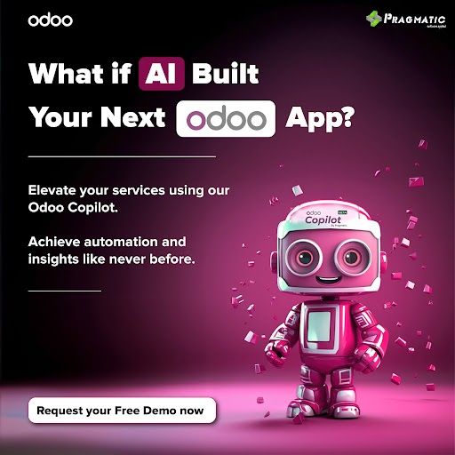 Pragmatic Techsoft's new marvel: Odoo Copilot | Arva M. Dhilla posted ... Pragmatic Techsoft's new marvel: Odoo Copilot | Arva M. Dhilla posted ...