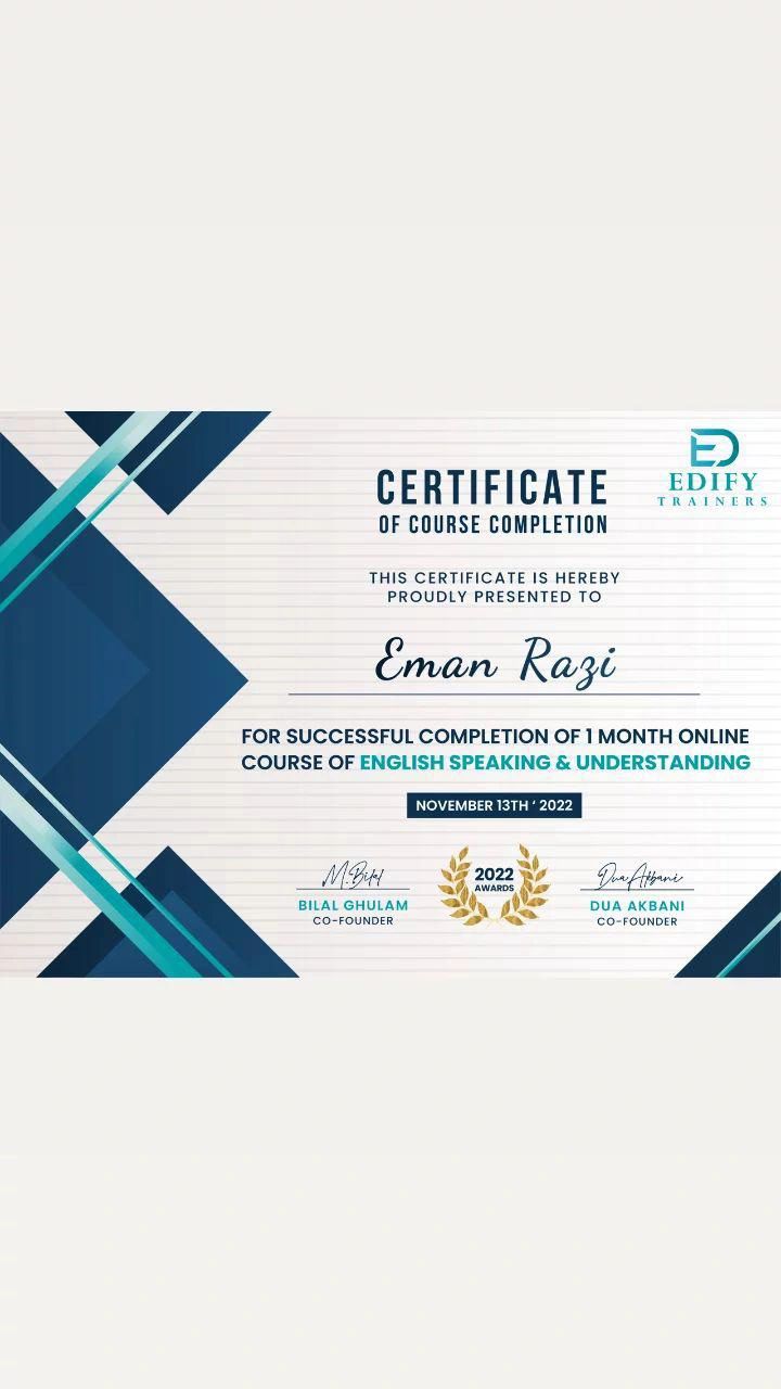 Eman Razi on LinkedIn: Alhamdulillah.... Eman Razi on LinkedIn: Alhamdulillah....