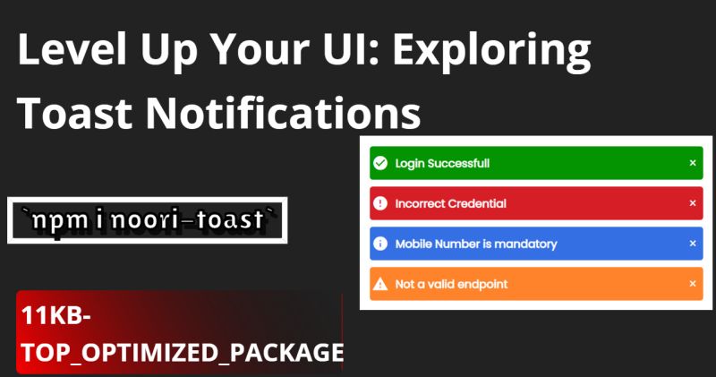 Noori Toast: The Ultimate Toast Notification Package | Mohammad Ayaz ... Noori Toast: The Ultimate Toast Notification Package | Mohammad Ayaz ...