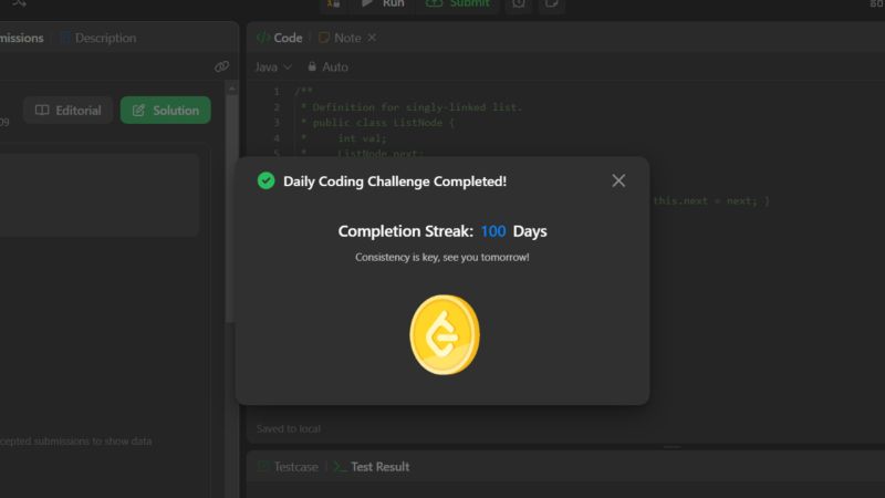 Abhash Tiwari on LinkedIn: #leetcode #100daysofcodeatchitkara # ... Abhash Tiwari on LinkedIn: #leetcode #100daysofcodeatchitkara # ...