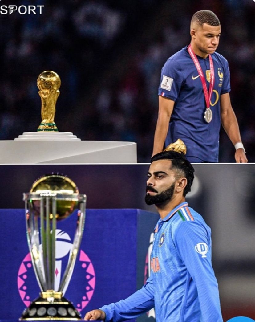 Sports can be unforgiving - Mbappe and Kohli | Sahil Uttekar posted on ... Sports can be unforgiving - Mbappe and Kohli | Sahil Uttekar posted on ...
