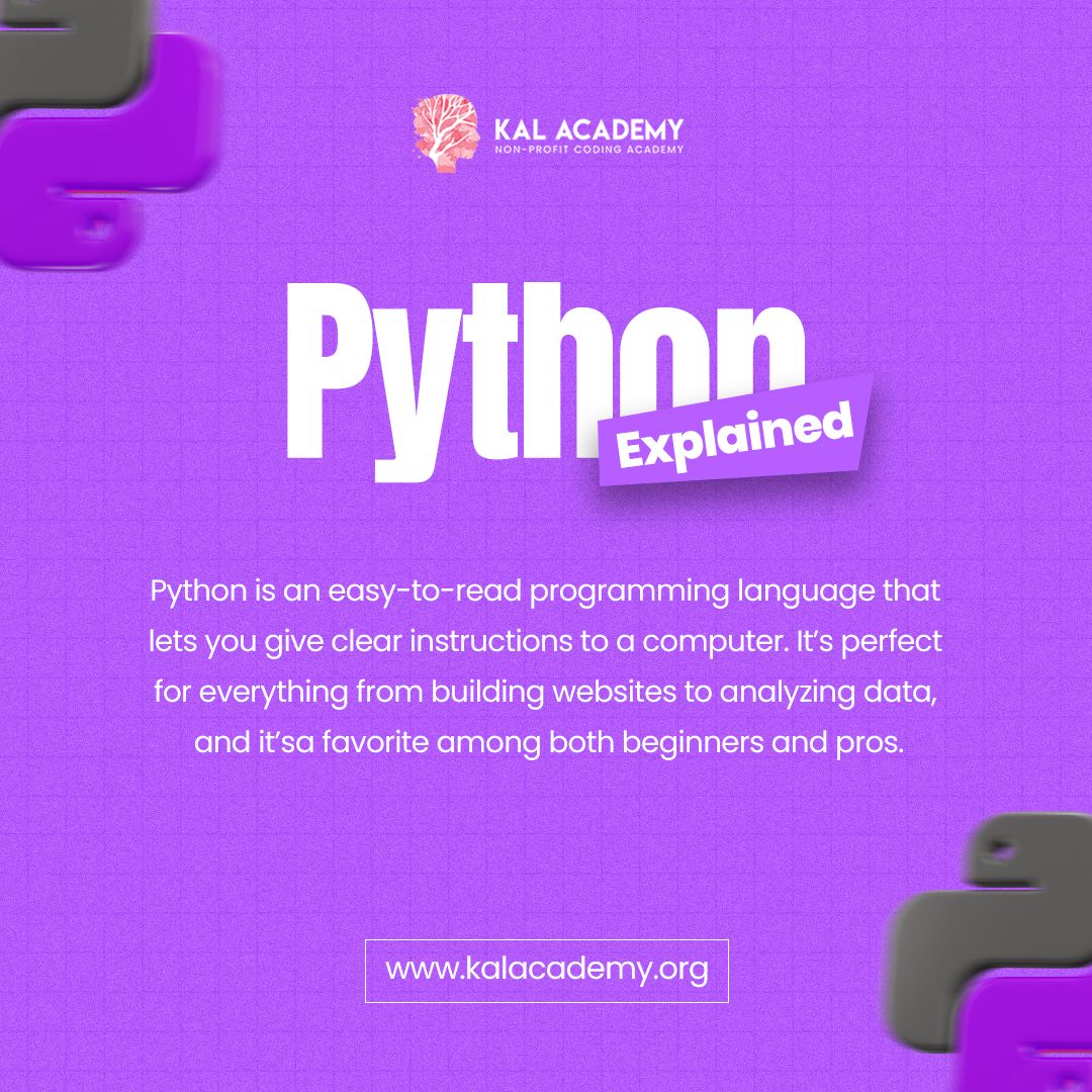 Kal Academy on LinkedIn: #pythonprogramming #learnpython #coding # ... Kal Academy on LinkedIn: #pythonprogramming #learnpython #coding # ...