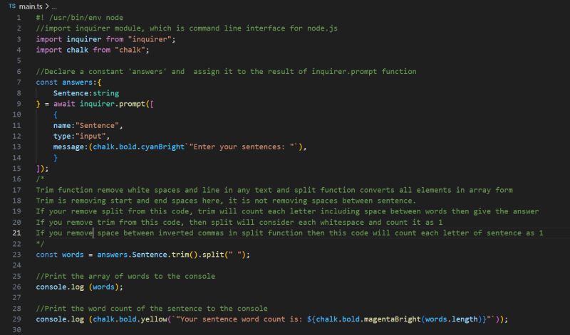 Osama bin Adnan on LinkedIn: #typescript #nodejs #inquirer # ... Osama bin Adnan on LinkedIn: #typescript #nodejs #inquirer # ...