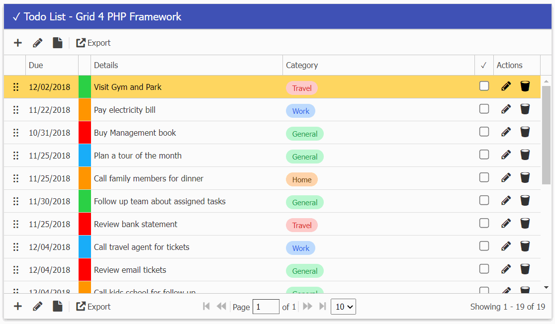Abu Ghufran on LinkedIn: Released Grid 4 PHP Framework - Version 2.9 ... Abu Ghufran on LinkedIn: Released Grid 4 PHP Framework - Version 2.9 ...