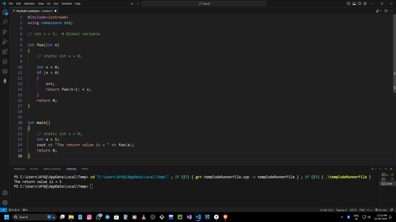 Afaq alam on LinkedIn: #learningjourney #recursion #programminginsights ... Afaq alam on LinkedIn: #learningjourney #recursion #programminginsights ...