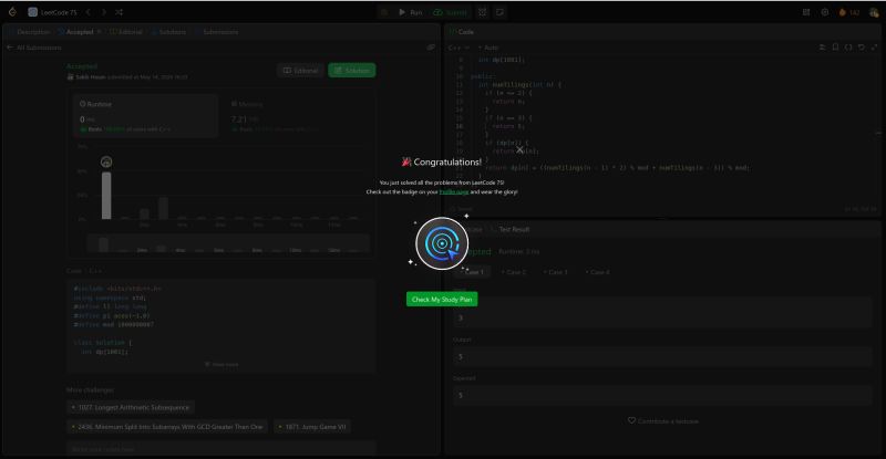 #leetcode #codinginterview #programming #cplusplus #careergrowth ... #leetcode #codinginterview #programming #cplusplus #careergrowth ...