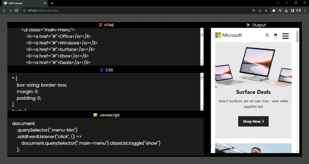 Tanveer Ahmed Siddiqui on LinkedIn: I've developed a simple code editor ... Tanveer Ahmed Siddiqui on LinkedIn: I've developed a simple code editor ...