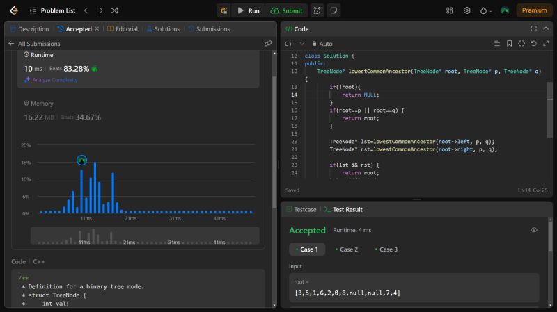 Leetcode Challenge: Find the lowest common ancestor in binary tree ... Leetcode Challenge: Find the lowest common ancestor in binary tree ...