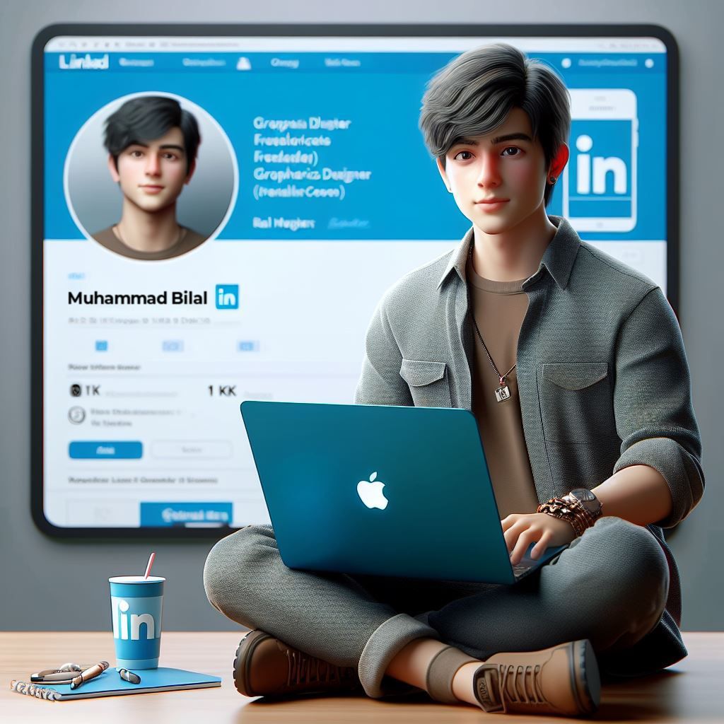 A 3D illustration of a boy on a MacBook | Muhammad Bilal Arshad posted ... A 3D illustration of a boy on a MacBook | Muhammad Bilal Arshad posted ...