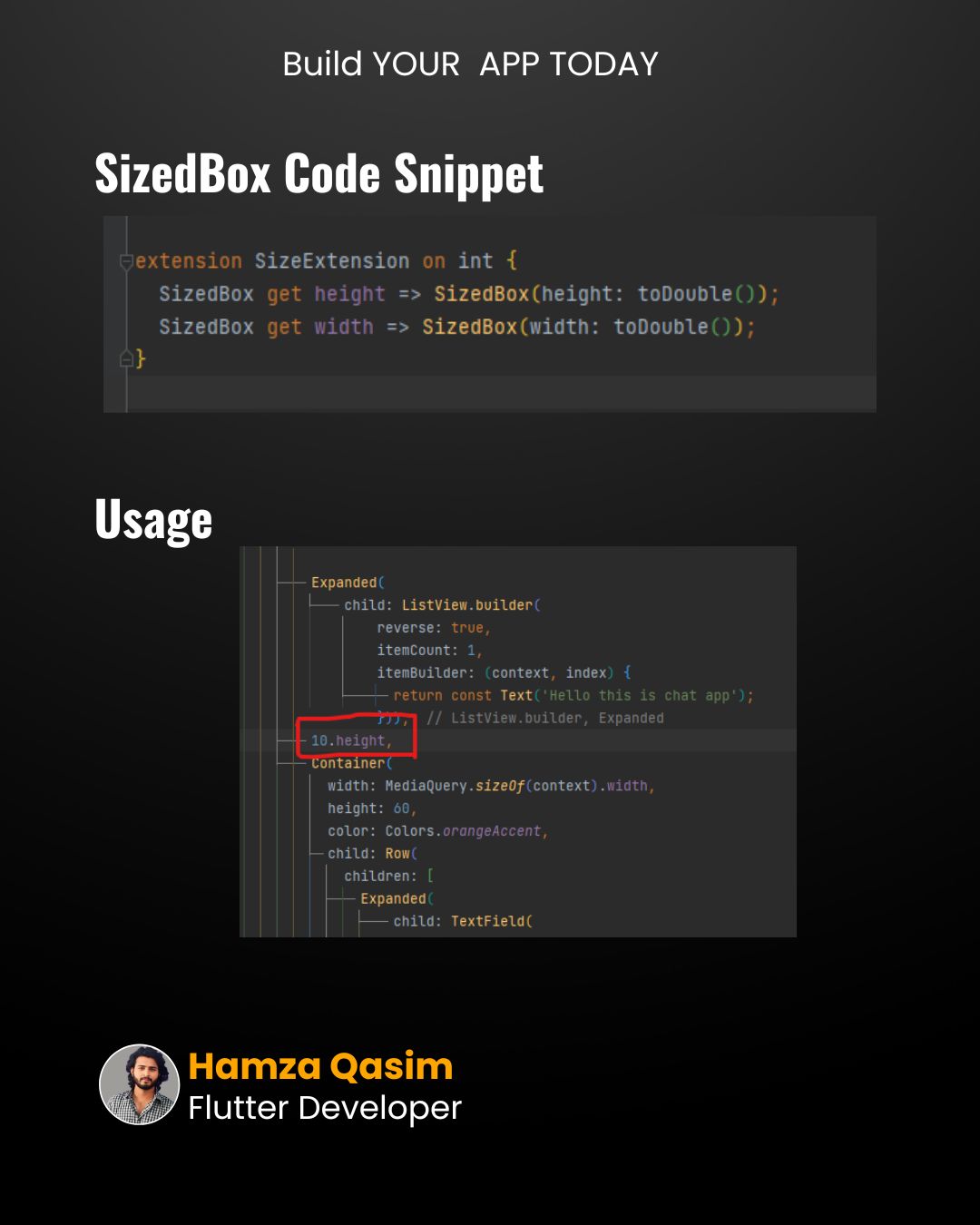 Hamza Qasim on LinkedIn: #flutterdev #cleancode #appdev # ... Hamza Qasim on LinkedIn: #flutterdev #cleancode #appdev # ...