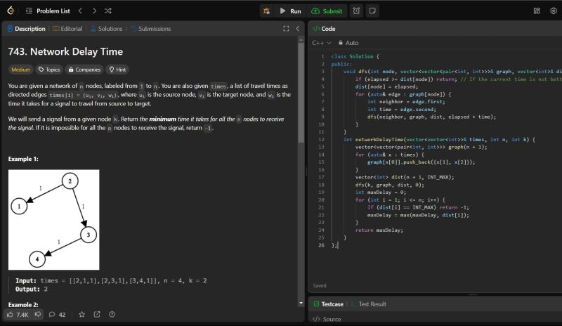 Kevin Barochiya on LinkedIn: Day 39 of #50daysofcode LeetCode: Network ... Kevin Barochiya on LinkedIn: Day 39 of #50daysofcode LeetCode: Network ...