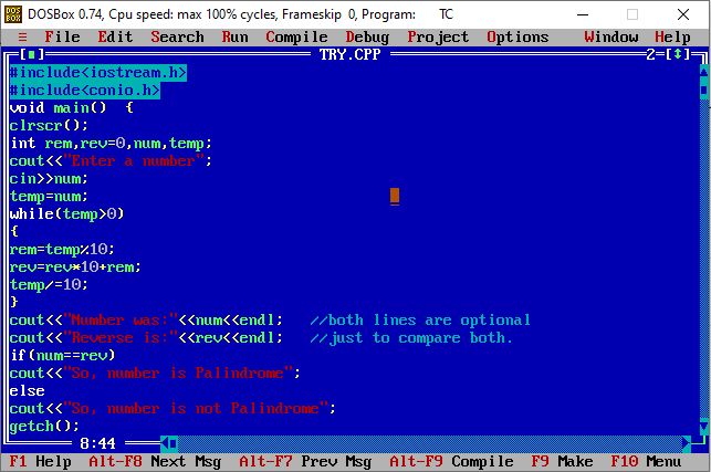 om kumar on LinkedIn: Palindrome program in C++ A palindrome number is ... om kumar on LinkedIn: Palindrome program in C++ A palindrome number is ...