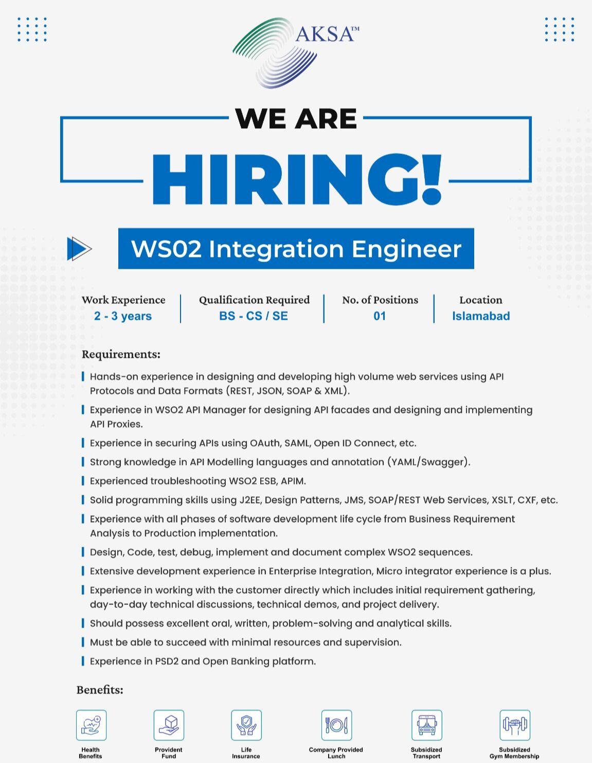 #hiringalert #nodejsdeveloper #nodejs #nodejsjobs #wso2… | Muhammad ... #hiringalert #nodejsdeveloper #nodejs #nodejsjobs #wso2… | Muhammad ...
