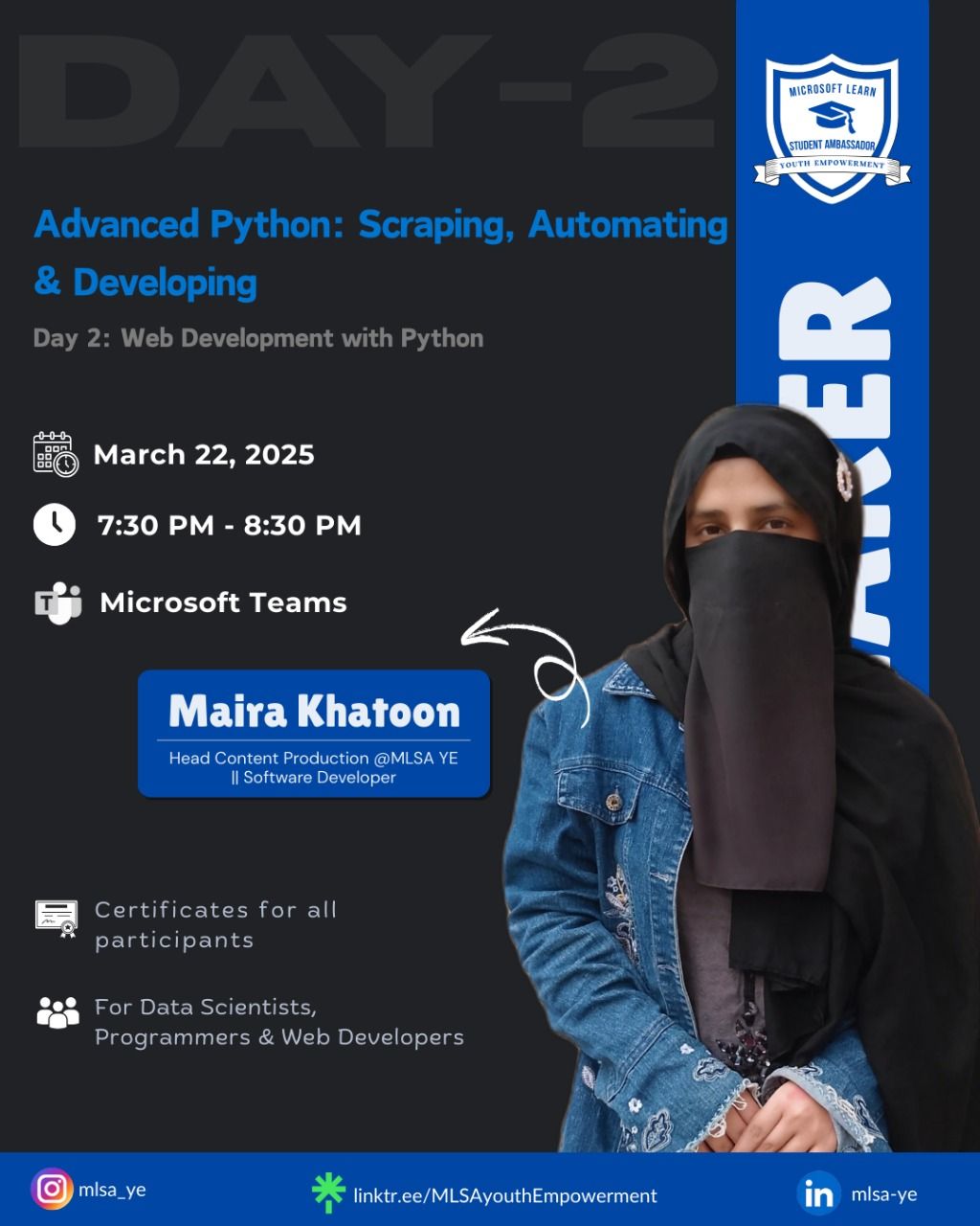 #pythonwebdev #flask #django #fullstackdevelopment #mlsa # ... #pythonwebdev #flask #django #fullstackdevelopment #mlsa # ...