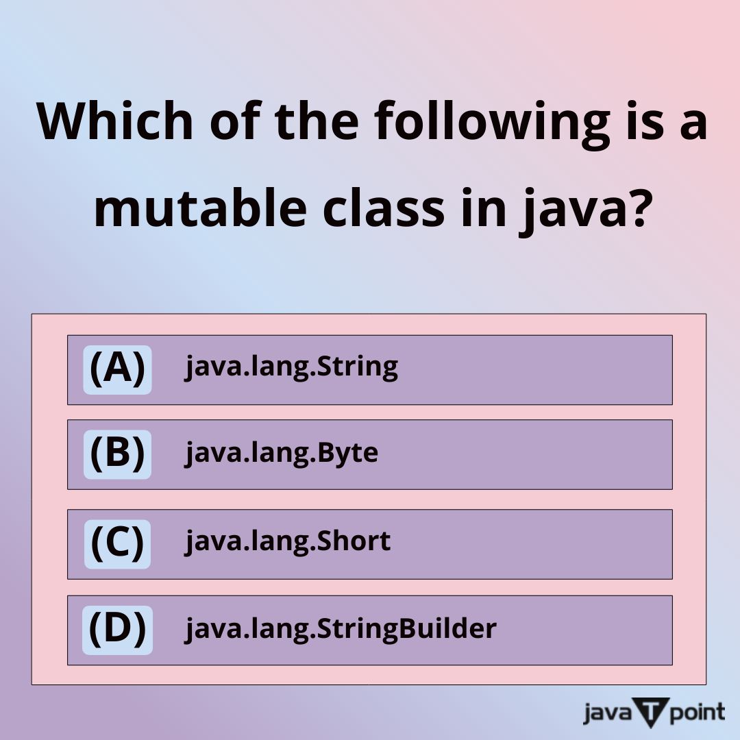 Tpoint Tech on LinkedIn: #java #javaprogramming #object #int #void # ... Tpoint Tech on LinkedIn: #java #javaprogramming #object #int #void # ...