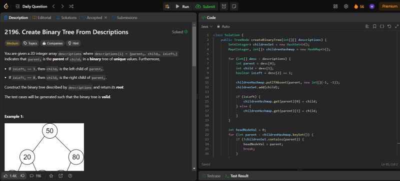 Day 90 of the LeetCode Coding Challenge | Mit Desai posted on the topic ... Day 90 of the LeetCode Coding Challenge | Mit Desai posted on the topic ...