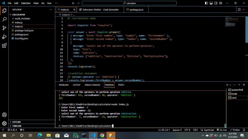 Tabsheera Shakeel on LinkedIn: #typescript #coding #project Tabsheera Shakeel on LinkedIn: #typescript #coding #project
