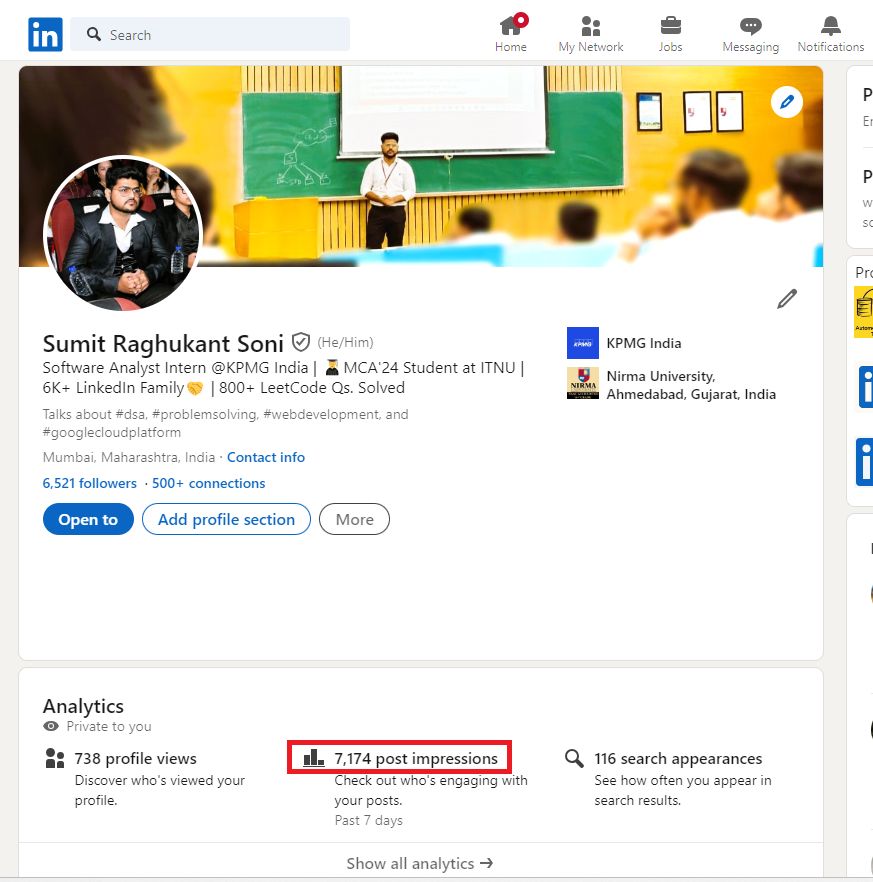 Sumit Raghukant Soni on LinkedIn: #linkedinmilestone #gratitude # ... Sumit Raghukant Soni on LinkedIn: #linkedinmilestone #gratitude # ...
