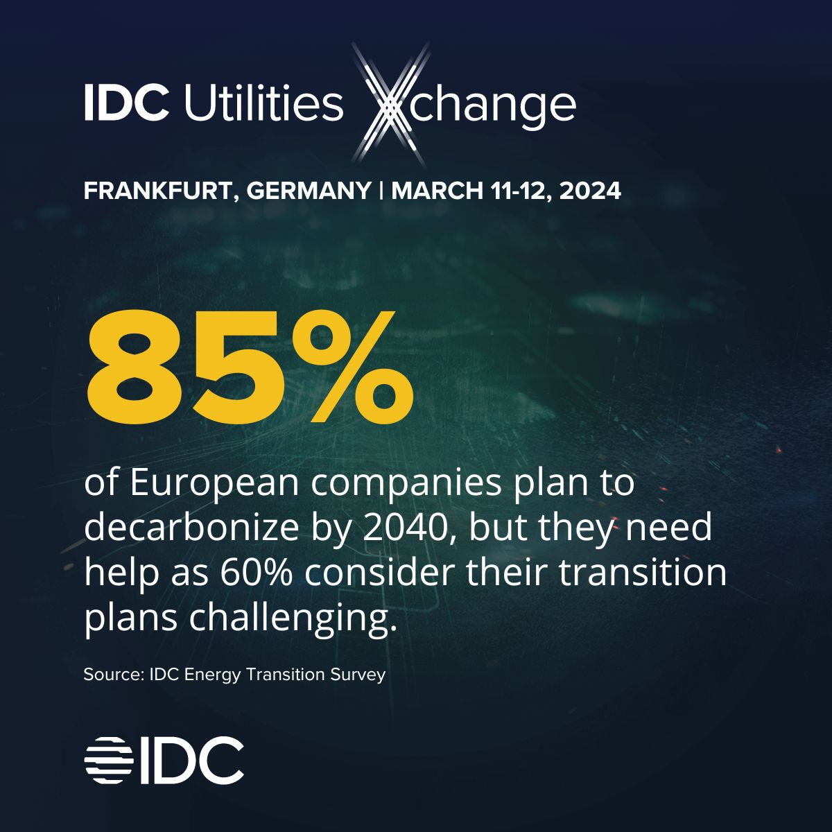 IDC Europe Events on LinkedIn: #utilities #utilities #idcxchange #idcuex IDC Europe Events on LinkedIn: #utilities #utilities #idcxchange #idcuex