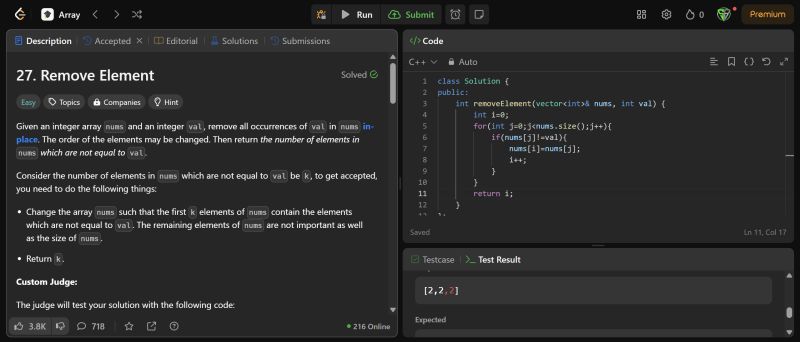 #leetcode #100daysofcode #leetcodedaily #inplacealgorithm #twopointers ... #leetcode #100daysofcode #leetcodedaily #inplacealgorithm #twopointers ...