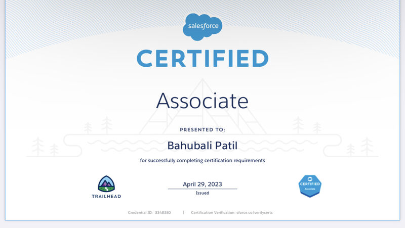 Bahubali Patil on LinkedIn: #persistentsystems #salesforcecertified # ... Bahubali Patil on LinkedIn: #persistentsystems #salesforcecertified # ...
