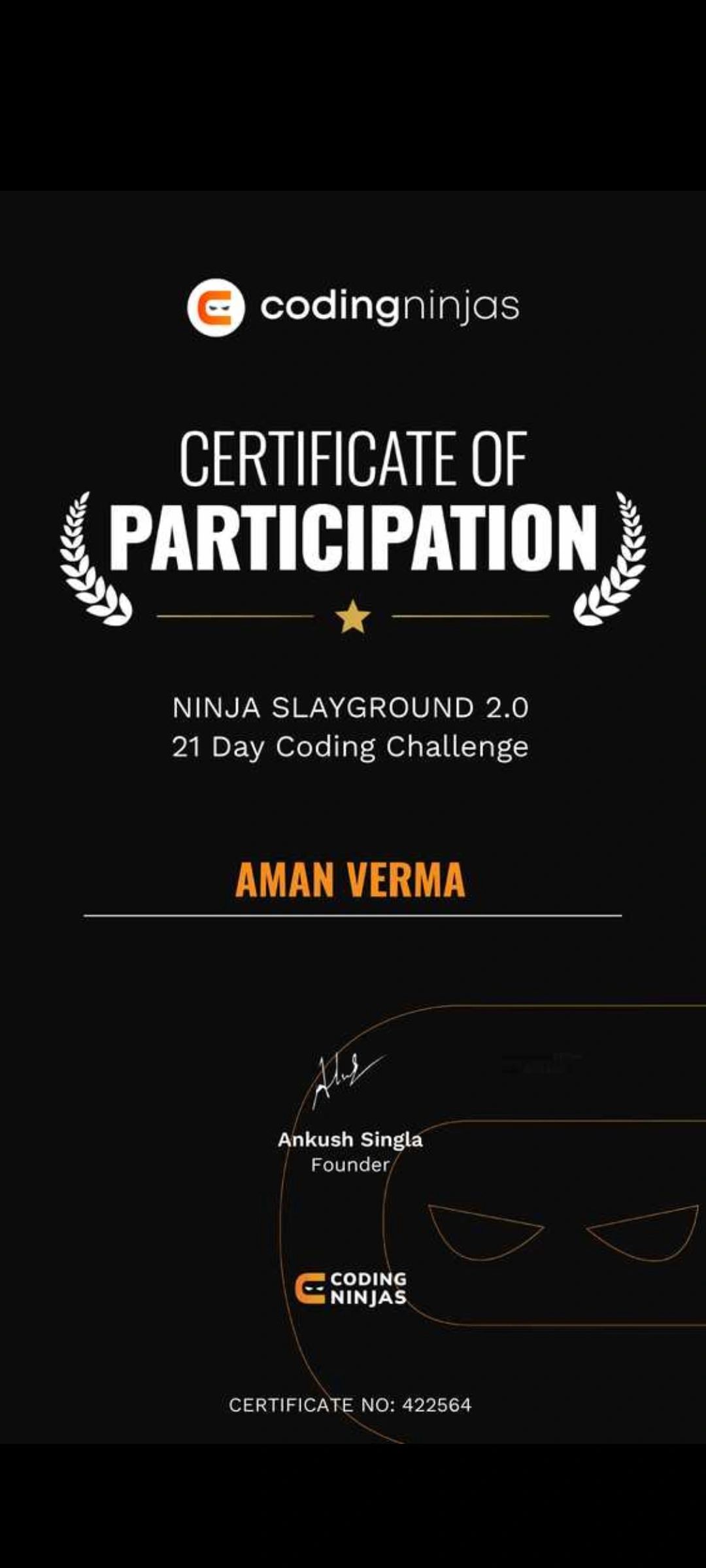 #codingninjas #codingchallenge #programming #problemsolving… | Aman Verma #codingninjas #codingchallenge #programming #problemsolving… | Aman Verma