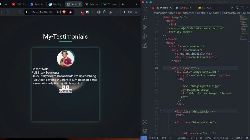 Start building Slider project with html,css, and javascript | Basant ... Start building Slider project with html,css, and javascript | Basant ...