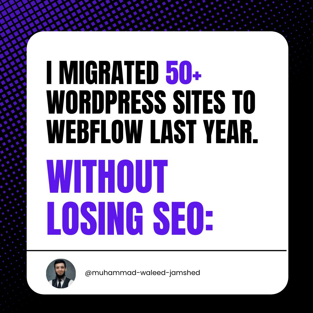 Muhammad Waleed Jamshed on LinkedIn: #webflow #webdevelopment #nocode # ... Muhammad Waleed Jamshed on LinkedIn: #webflow #webdevelopment #nocode # ...