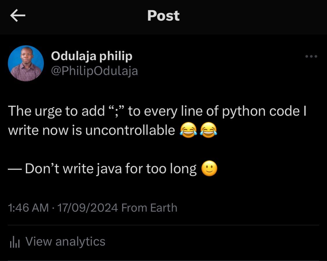 Odulaja Philip Temitayo on LinkedIn: 😂😂😂 | 13 comments Odulaja Philip Temitayo on LinkedIn: 😂😂😂 | 13 comments