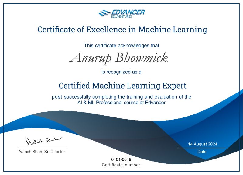 ANURUP BHOWMICK on LinkedIn: #machinelearning #continuouslearning # ... ANURUP BHOWMICK on LinkedIn: #machinelearning #continuouslearning # ...