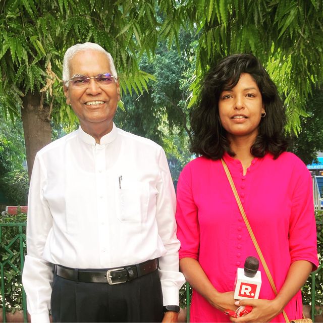 With veteran leader and General secretary of CPI, D Raja. He spoke ... With veteran leader and General secretary of CPI, D Raja. He spoke ...