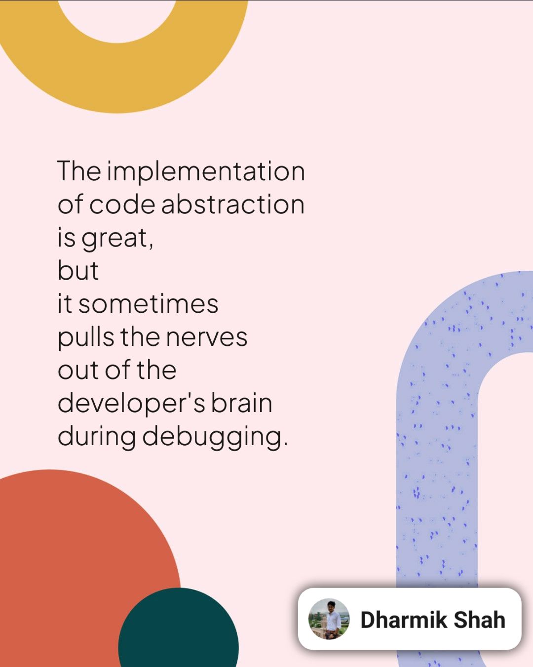 Dharmik Shah on LinkedIn: #codingcommunity #debugging # ... Dharmik Shah on LinkedIn: #codingcommunity #debugging # ...