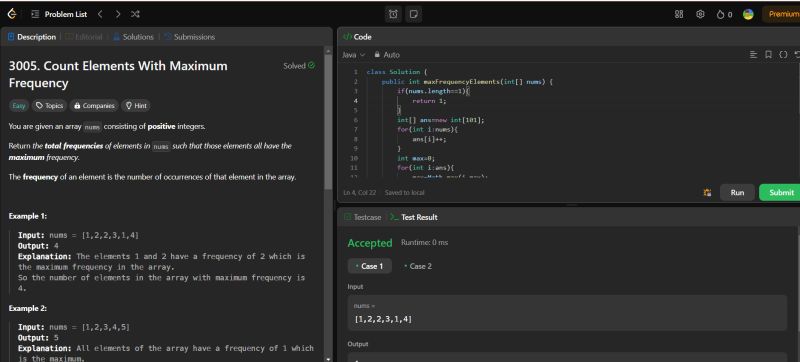SAURABH TIWARI on LinkedIn: #coding #leetcode #problemsolvingskills SAURABH TIWARI on LinkedIn: #coding #leetcode #problemsolvingskills