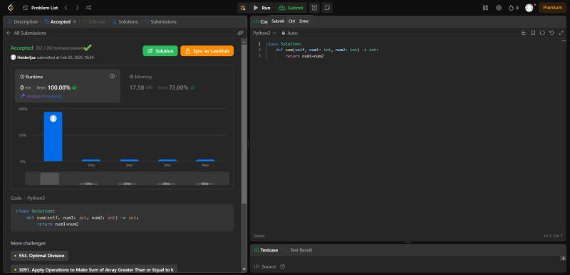 #leetcode #problemsolving #algorithms #python #coding | Muhammad Haider ... #leetcode #problemsolving #algorithms #python #coding | Muhammad Haider ...