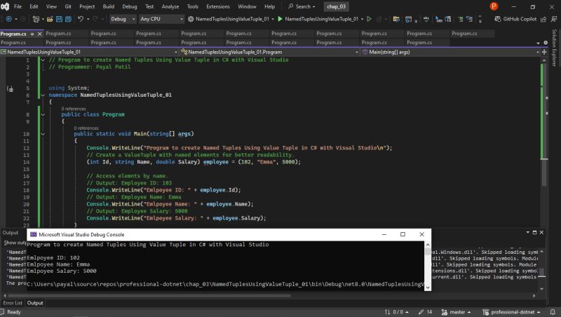 Payal Patil on LinkedIn: #programming #coding #dotnet #csharp # ... Payal Patil on LinkedIn: #programming #coding #dotnet #csharp # ...