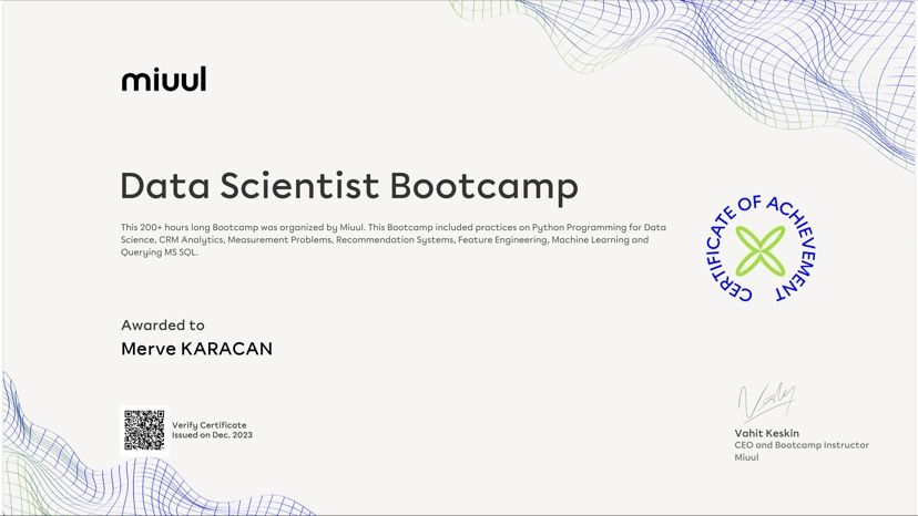 Merve Karacan on LinkedIn: #datascience #dataanalysis #python #miuul # ... Merve Karacan on LinkedIn: #datascience #dataanalysis #python #miuul # ...