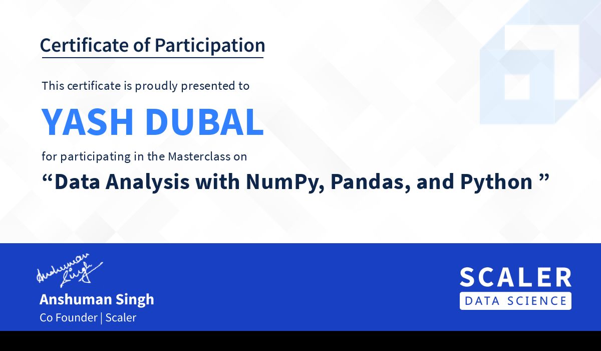 Yash Dubal on LinkedIn: Python 🐍, NumPy, and Pandas 🐼 together hold the ... Yash Dubal on LinkedIn: Python 🐍, NumPy, and Pandas 🐼 together hold the ...