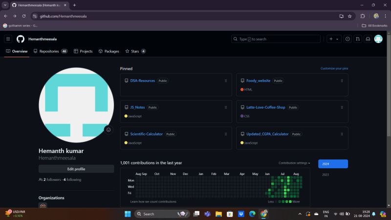 Hemanth Meesala on LinkedIn: #github #dsa #javascript #react #github # ... Hemanth Meesala on LinkedIn: #github #dsa #javascript #react #github # ...